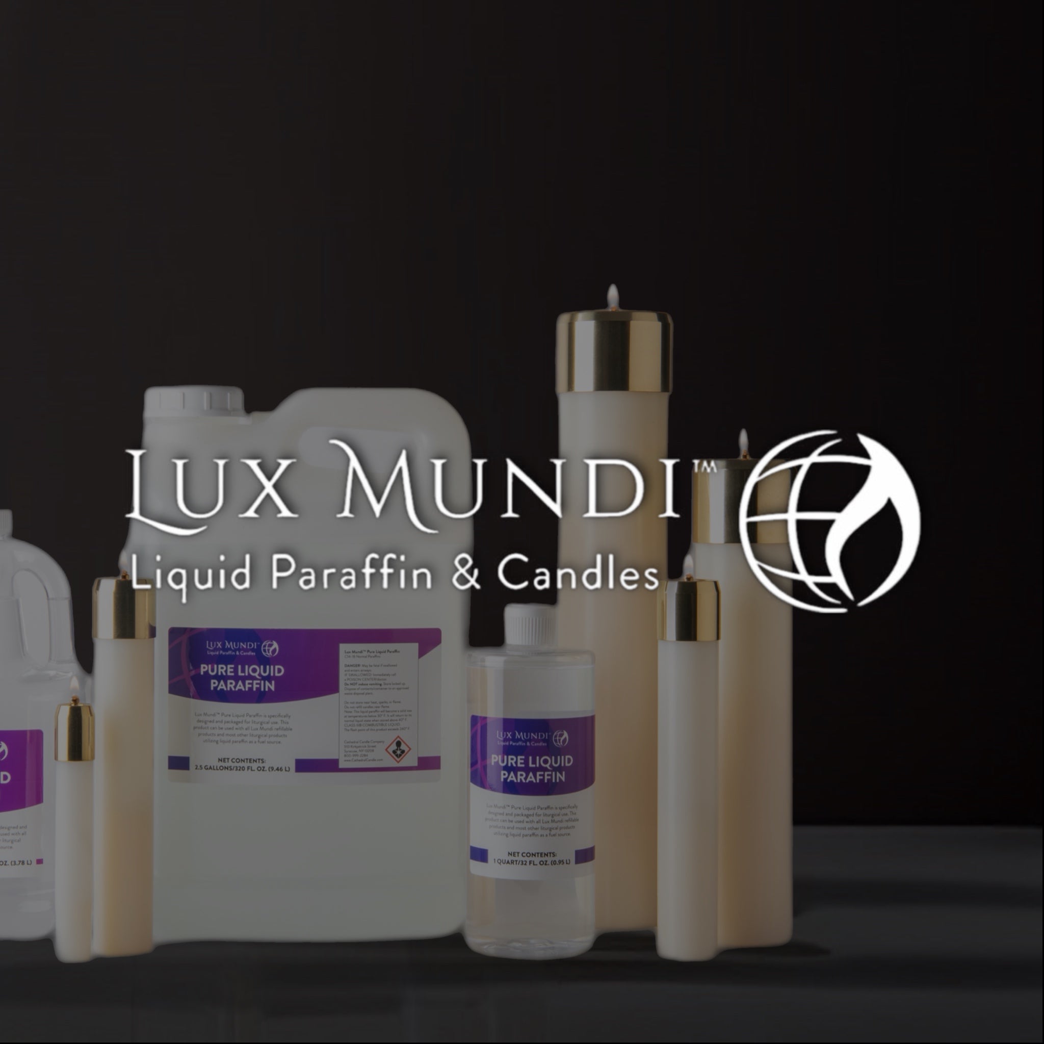 Lux Mundi | Liquid Paraffin & Candles – Ste. Emilion Church Goods
