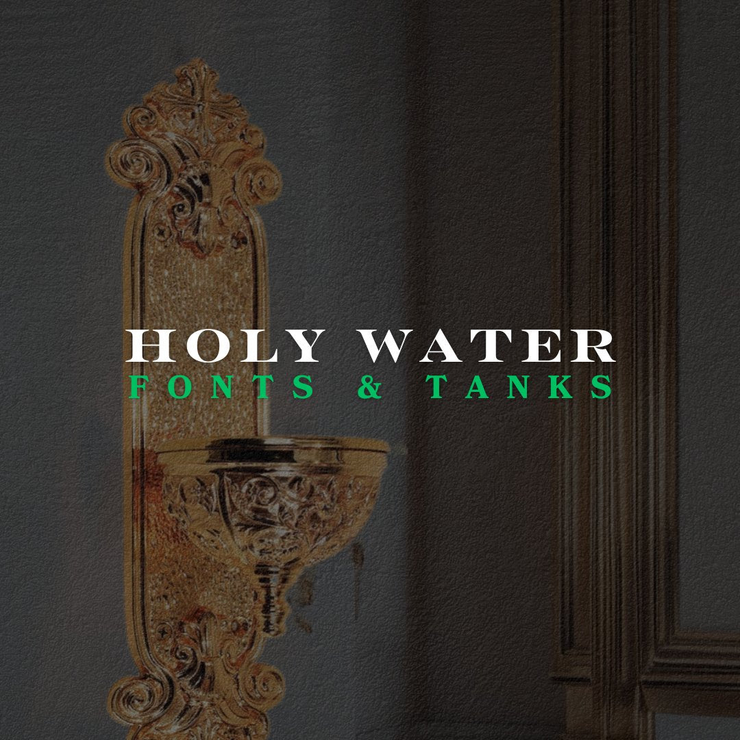 Holy Water Fonts & Tanks – Ste. Emilion Church Goods