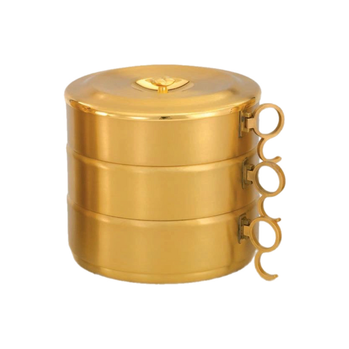 Stacking Ciboria | 1200 Host Capacity | 454G – Ste. Emilion Church Goods