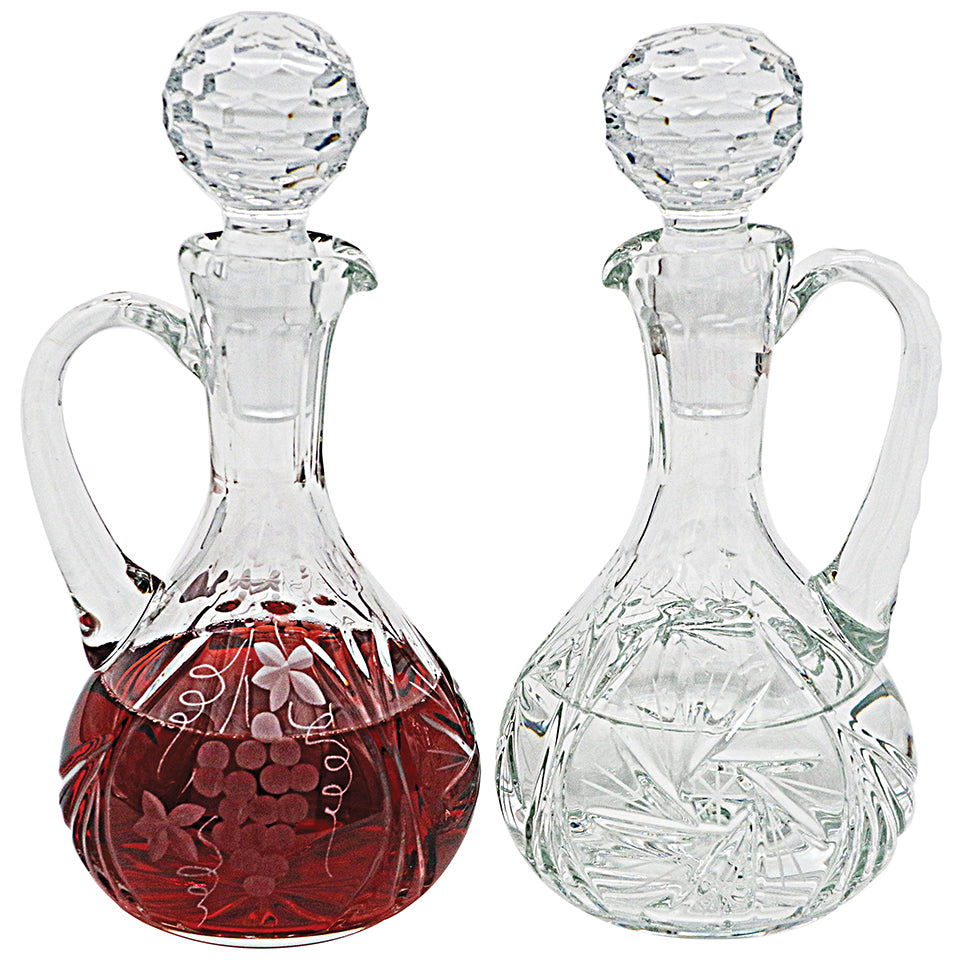 Glass Cruets | Crystal | K950 – Ste. Emilion Church Goods